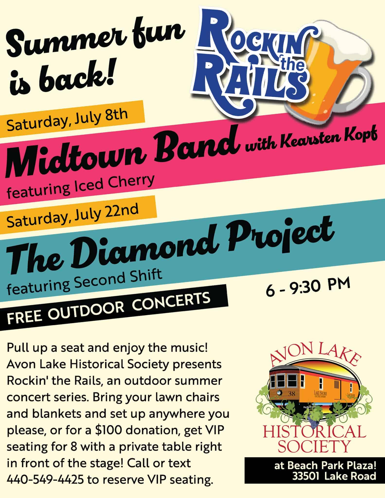 Rockin The Rails Summer Concerts • Rockwood Living
